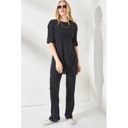 Olalook 2tlg. Outfit "Olalook" in Schwarz - 58% | Gr&ouml;&szlig;e S | Damen-tops