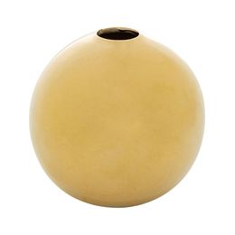KARE Vase "Goldy" in Gold - (H)15,5 x &Oslash; 11,5 cm - 17% | Kerzen-vasen