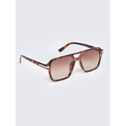 Big Star Damen-Sonnenbrille in Hellbraun - 13% | Damen-brillen