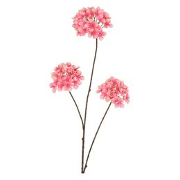 daan kromhout Kunstblume "Hydrangea" in Rosa/ Braun - (H)85 cm - 58% | Kerzen-vasen