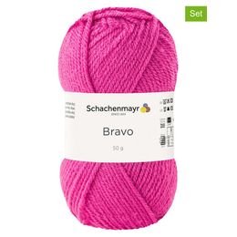 Schachenmayr since 1822 20er-Set: Kunstfasergarne ''Bravo Color'' in Pink - 20 x 50 g - 45% | Kreativbedarf-diy
