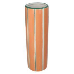 Kersten Vase "Stripe" in Orange - (H)28 x &Oslash; 9,2 cm - 26% | Kerzen-vasen