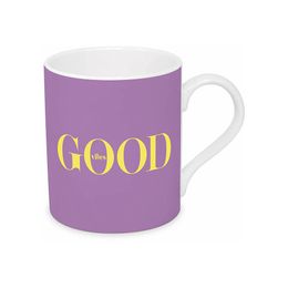 Design@Home Jumbotasse "Good Vibes" in Lila - 350 ml - 15% | Gedeckter-tisch