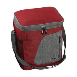 Cilio Isoliertasche "Cortina" in Rot/ Grau - (B)20 x (H)27 x (T)25 cm - 15% | Damen-outdoor-ausruestung