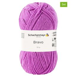 Schachenmayr since 1822 20er-Set: Kunstfasergarne ''Bravo Color'' in Lila - 20 x 50 g - 45% | Kreativbedarf-diy