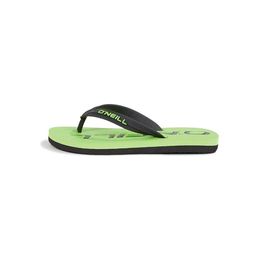 O`Neill O'Neill Zehentrenner "Profile" in Schwarz/ Gr&uuml;n - 32% | Gr&ouml;&szlig;e 30 | Kindersandalen