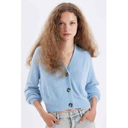 DeFacto Cardigan in Hellblau - 60% | Gr&ouml;&szlig;e XS | Damen-pullover-cardigans