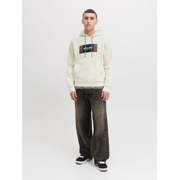 Jack & Jones Jack & Jones Hoodie in Creme - 50% | Gr&ouml;&szlig;e M | Herren-sweatshirts-jacken