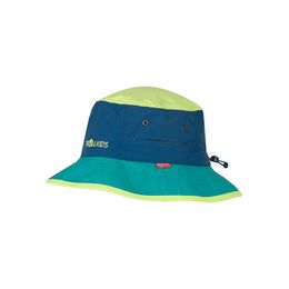 Trollkids Hut "Trollfjord" in Blau/ Gr&uuml;n - 27% | Gr&ouml;&szlig;e 48-52 cm | Baby-caps-huete