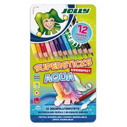 JOLLY Aquarellstifte "Superstick" - 12 St&uuml;ck - 12% | Kinder-kreativspielzeug