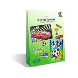 URSUS Kreativset "Diamond Painting - Sports" in Bunt - 12% | Kinder-kreativspielzeug