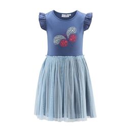 happy girls by Eisend Kleid in Blau - 71% | Gr&ouml;&szlig;e 92 | Kinderkleider