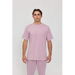 Mazine Shirt "Faded Print" in Mauve - 53% | Gr&ouml;&szlig;e L | Herren-plussize