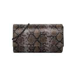 Tamaris Clutch "Amalia Animal" in Braun/ Grau - (B)19 x (H)11,5 x (T)6 cm - 67% | Damen-taschen
