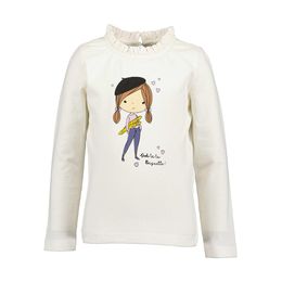 Blue Seven Longsleeve in Wei&szlig; - 57% | Gr&ouml;&szlig;e 98 | Kinder-longsleeves