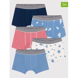 Petit Bateau 5er-Set: Boxershorts in Bunt - 47% | Gr&ouml;&szlig;e 92 | Baby-waesche