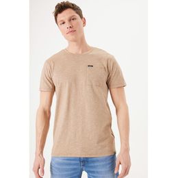 Garcia Shirt in Beige - 11% | Gr&ouml;&szlig;e S | Herren-plussize