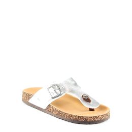 C ́M Zehentrenner in Silber - 63% | Gr&ouml;&szlig;e 36 | Damen-sandalen