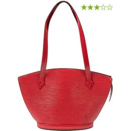 Louis Vuitton Leder-Schultertasche "St-Jacques PM" in Rot - (B)23 x (H)24 x (T)10 cm - 0% | Damen-taschen