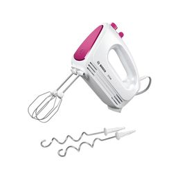 Bosch Kleinger&auml;te Handr&uuml;hrger&auml;t "CleverMixx Fun" in Wei&szlig;/ Pink - 375 W - 10% | Kuechengeraete