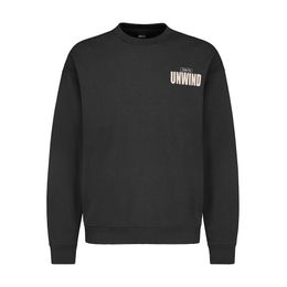 Sublevel Sweatshirt in Schwarz - 50% | Gr&ouml;&szlig;e M | Herren-plussize