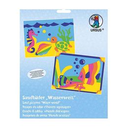 URSUS Sandbilder-Bastelset "Wasserwelt" in Bunt - 15% | Schulzubehoer