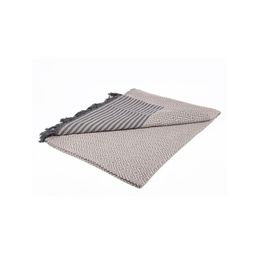 Towel to Go Strandtuch "Atil XXL" in Grau - (L)250 x (B)200 cm - 67% | Badtextilien