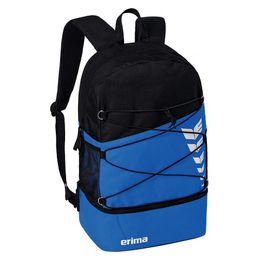 Erima Rucksack "Six Wings" in Blau/ Schwarz - (B)30 x (H)45 x (T)18 cm - 35% | Damen-taschen
