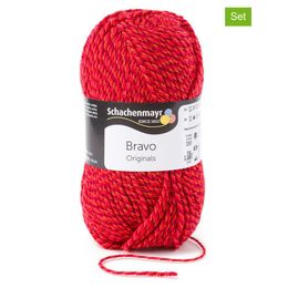 Schachenmayr since 1822 20er-Set: Kunstfasergarne ''Bravo Color'' in Rot - 20 x 50 g - 51% | Kreativbedarf-diy