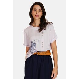 Le Jardin du Lin Shirt in Wei&szlig; - 74% | Gr&ouml;&szlig;e 38 | Damen-tops