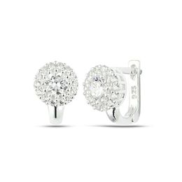 Lodie Silver Silber-Ohrstecker mit Edelsteinen - 66% | Schmuck