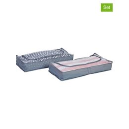 STORE IT! STORE IT 2er-Set: Unterbettkommoden in Grau - (B)90 x (H)16 x (T)45 cm - 16% | Kisten-koerbe