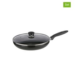 Chefware 2tlg. Set: Bratpfanne in Schwarz - &Oslash; 28 cm - 32% | Kochgeschirr