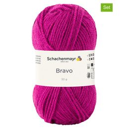 Schachenmayr since 1822 20er-Set: Kunstfasergarne ''Bravo Color'' in Pink - 20 x 50 g - 45% | Kreativbedarf-diy