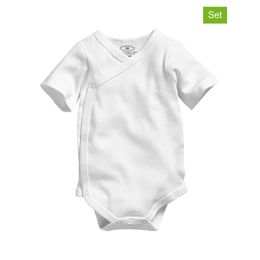 Playshoes 2er-Set: Bodys in Wei&szlig; - 40% | Gr&ouml;&szlig;e 44 | Baby-bodys