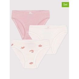 Petit Bateau 2er-Set: Slips in Rosa/ Wei&szlig; - 45% | Gr&ouml;&szlig;e 86 | Baby-waesche
