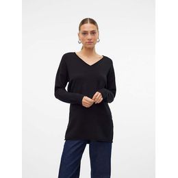 V&eacute;ro Moda Vero Moda Pullover "Gold" in Schwarz - 75% | Gr&ouml;&szlig;e S | Damen-pullover-cardigans