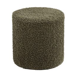 House Nordic Pouf "Ejby" in Khaki - (H)36 x &Oslash; 34 cm - 50% | Sitzmoebel