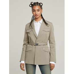 G-Star Raw G-Star Blazer in Khaki - 66% | Gr&ouml;&szlig;e S | Damenjacken