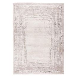 Pierre Cardin Kurzflor-Teppich "Lyon" in Creme/ Hellgrau - 53% | Gr&ouml;&szlig;e 80x150 cm |