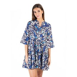 Isla Bonita by SIGRIS Kleid in Blau - 61% | Gr&ouml;&szlig;e L | Damen-kleider