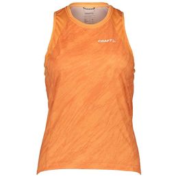 Craft Fahrradtop "Core Endur" in Orange - 52% | Gr&ouml;&szlig;e M | Damen-outdoor-tops-shirts