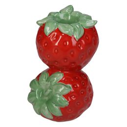 Kersten Kerzenhalter ''Strawberry'' in Rot - (B)8 x (H)12 x (T)7 cm - 30% | Kerzen-vasen