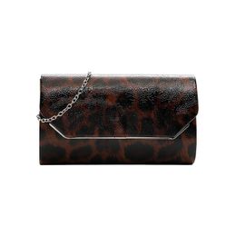 Tamaris Clutch "Amalia Finish" in Braun/ Schwarz - (B)22 x (H)13 x (T)4 cm - 66% | Damen-taschen