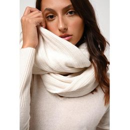 AUTHENTIC CASHMERE Kaschmir-Loop-Schal "Tommy" in Creme - (L)64 x (B)40 cm - 55% | Damen-schals-tuecher