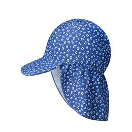 Swim Essentials Nackenschutzcap ''Blue Leopard'' in Blau - 31% | Gr&ouml;&szlig;e 80-92 | Baby-caps-huete