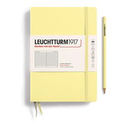 LEUCHTTURM1917 Liniertes Notizbuch in Gelb - A5 - 20% | Buero-schulbedarf