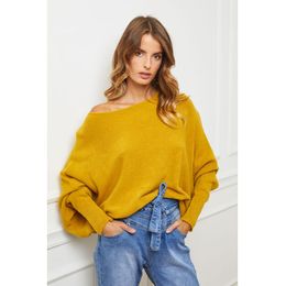 Jos&eacute;fine Pullover "Egale" in Gelb - 70% | Gr&ouml;&szlig;e S | Damen-pullover-cardigans