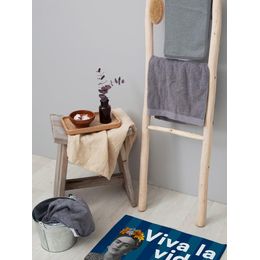 Madre Selva Badvorleger in Blau - (L)40 x (B)60 cm - 43% | Heimtextilien-badematten