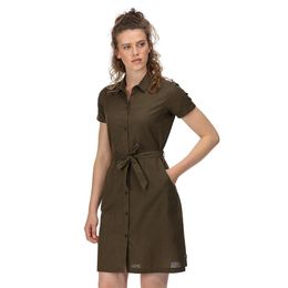 Regatta Kleid "Quinta" in Khaki - 54% | Gr&ouml;&szlig;e 42 | Damen-kleider